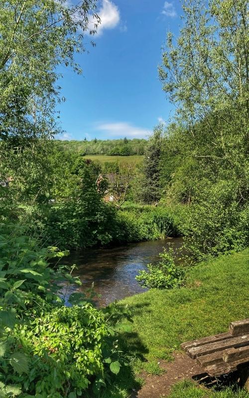 River Darent Walk - Shoreham To Eynsford Guide & Map - The Flamingo Hiker